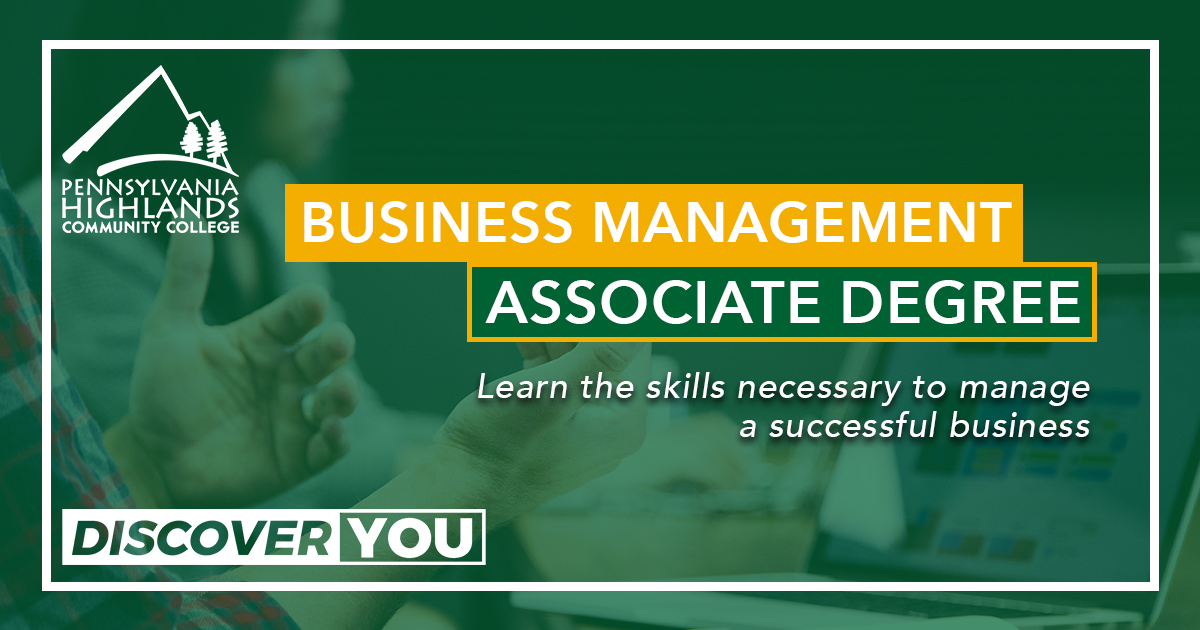 Business Management (A.A.S.) - Pennsylvania Highlands Community College