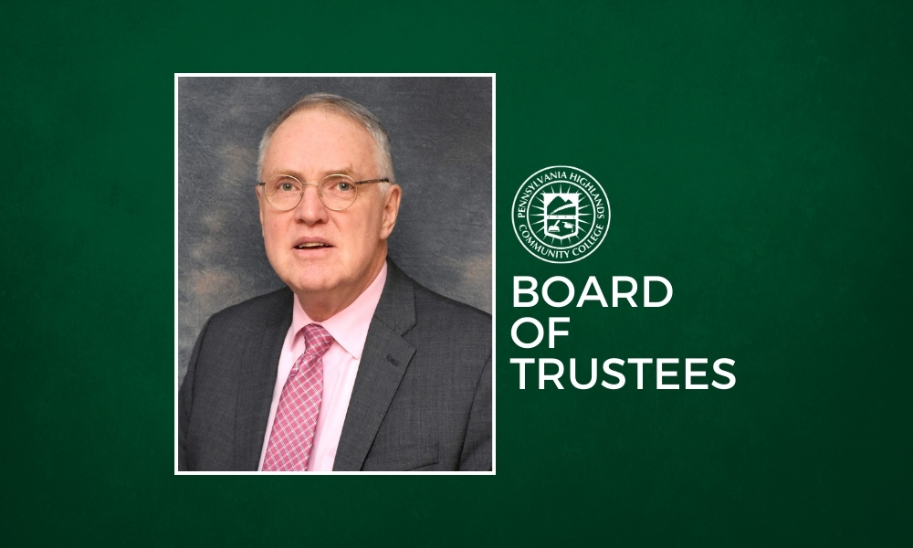 Joe Hurd Appointed to the College's Board of Trustees - Pennsylvania Highlands Community College