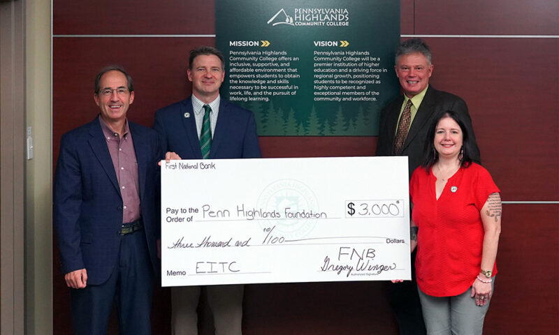 First National Bank Donates $3,000 To The EITC Fund - Pennsylvania ...